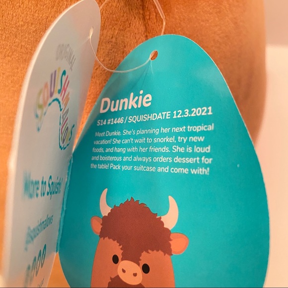 Squishmallows | Toys | Squishmallows Cow Dunkie Highland Cow | Poshmark